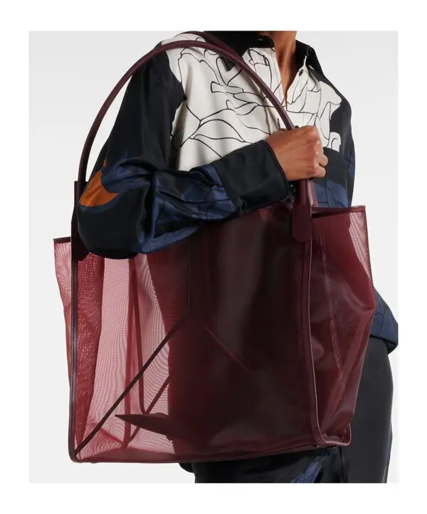 Victoria Beckham Medium Mesh Tote Bag - Pink