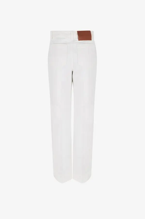 Victoria Beckham Patch-pocket Jeans