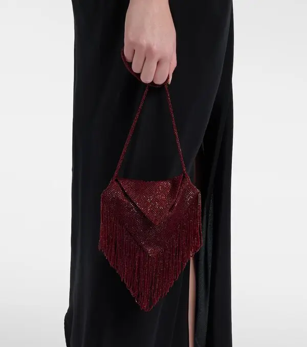 Victoria Beckham Manhattan Beaded Shoulder Bag