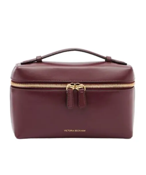 Victoria Beckham Vanity Logo Zip Shoulder Bag