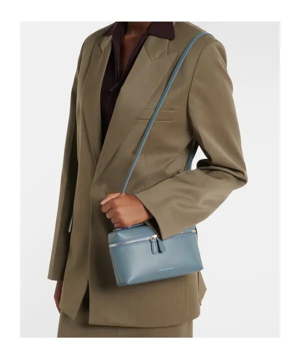 Victoria Beckham Logo-embellished Zip-fastening Shoulder Bag