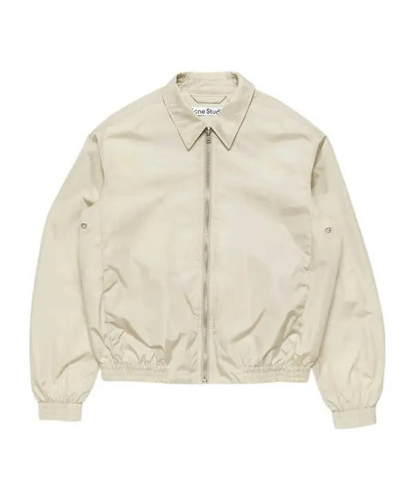 Acne Studios Logo-print Zip-up Jacket