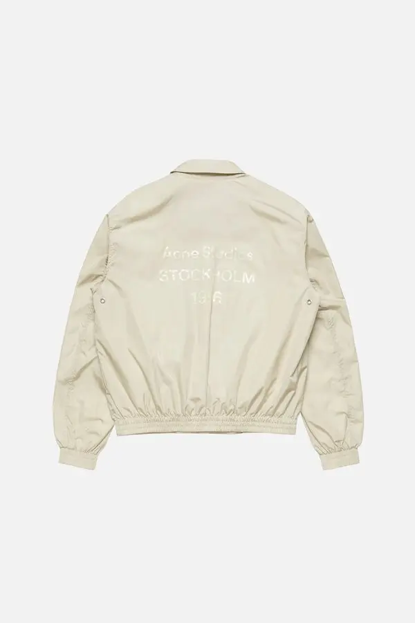 Acne Studios Logo-print Zip-up Jacket