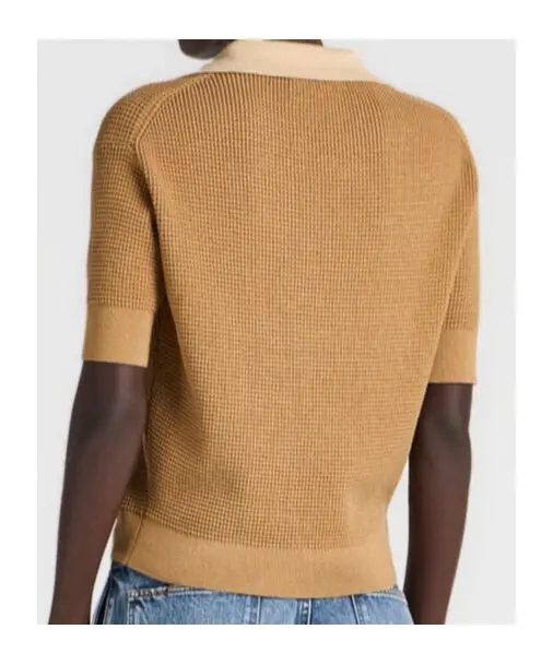 J.W.ANDERSON Short-sleeved Knitted Polo Shirt