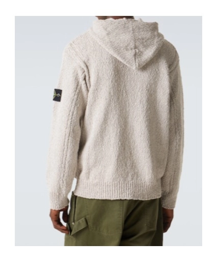 Stone Island Compass Cotton Zip-up Hoodie