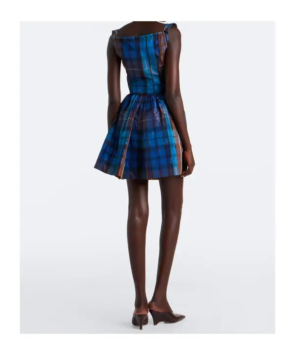 VIVIENNE WESTWOOD Checked Mini Dress