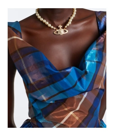 VIVIENNE WESTWOOD Checked Mini Dress
