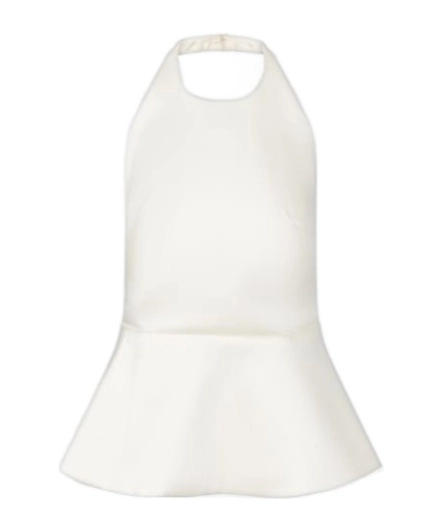 RÓHE Bridal Peplum Halterneck Top