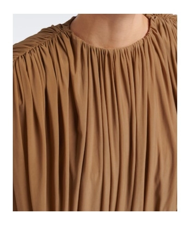 Magda Butrym Draped Jersey Crop Top