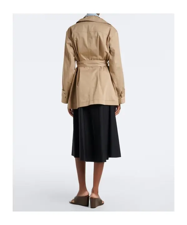 Vince Cotton Midi Skirt