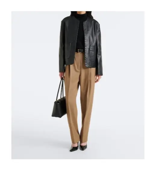 RÓHE Daria Wool-blend Tapered Pants