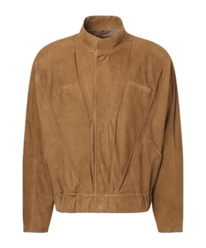 Giorgio Armani Suede Jacket - Brown