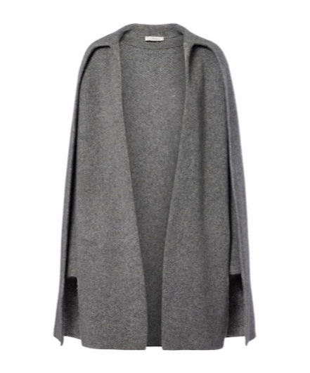 Vince Wool And Cashmere Blend Cardigan - Gray