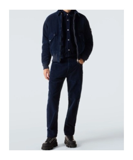 Stone Island Compass Cotton-blend Corduroy Overshirt