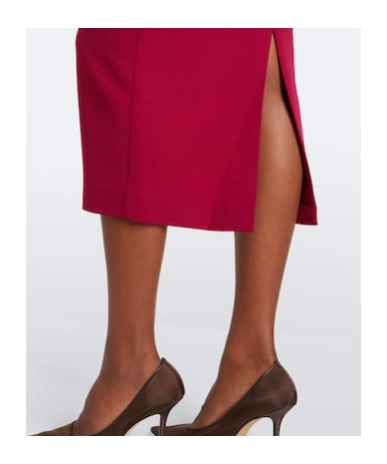 Roland Mouret Cady Midi Dress - Red