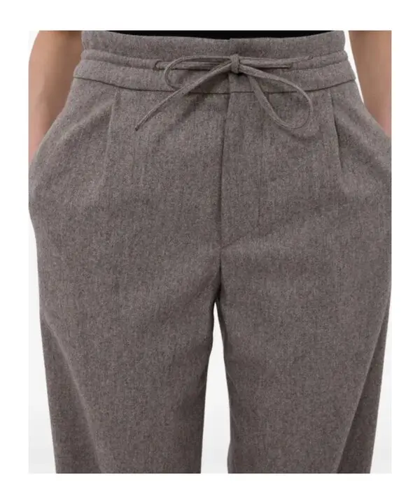 LOULOU STUDIO Lace-up Casual Pants