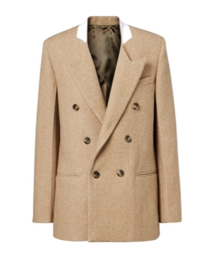 Victoria Beckham Double-breasted Wool-blend Blazer