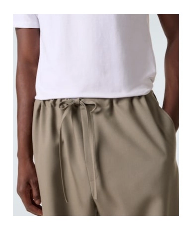 Calvin Klein Benjamin Wool Straight Pants