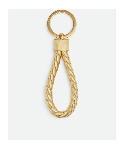 Bottega Veneta Intreccio Key Ring