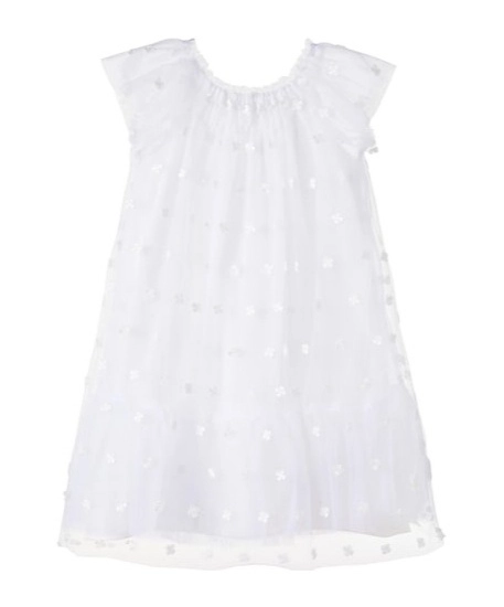 Bonpoint Lisabeth Embroidered Tulle Dress