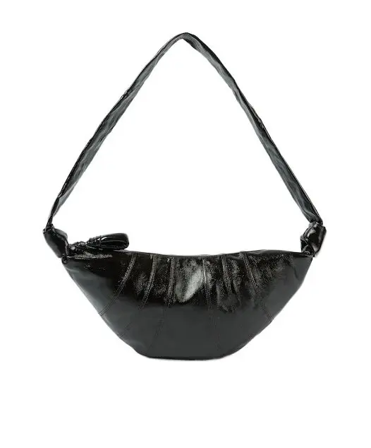 LEMAIRE Croissant Medium Coated Canvas Shoulder Bag