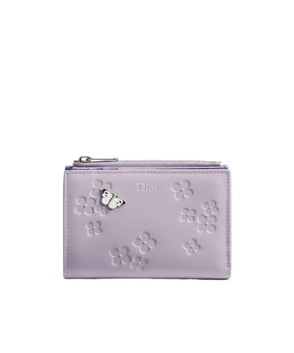 Dior Portefeuille Dahlia Jardin - Purple