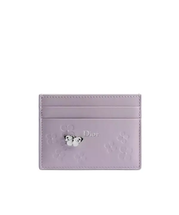 Dior Jardin Card Holder - Lilac