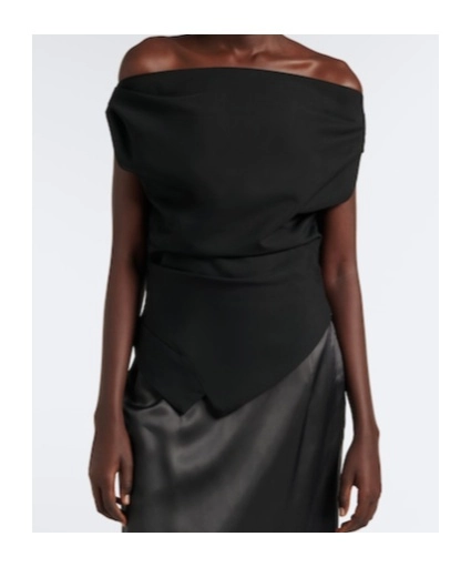 RÓHE Draped Asymmetric Top