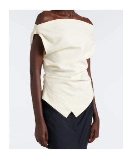 RÓHE Draped Asymmetric Top
