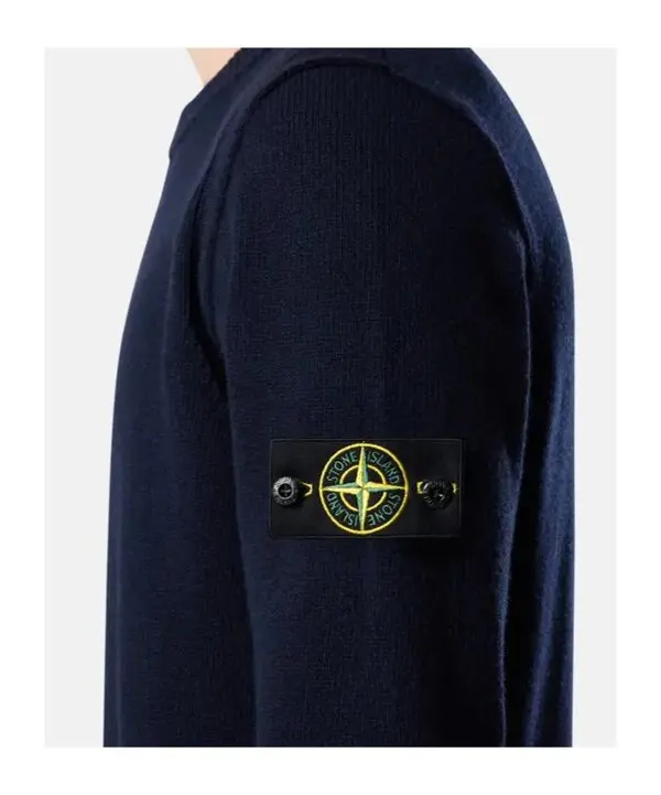 Stone Island Crew-neck Knit Top