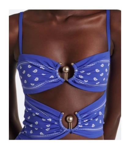 Christopher Esber Ruched Orbit Bandana Maxi Dress