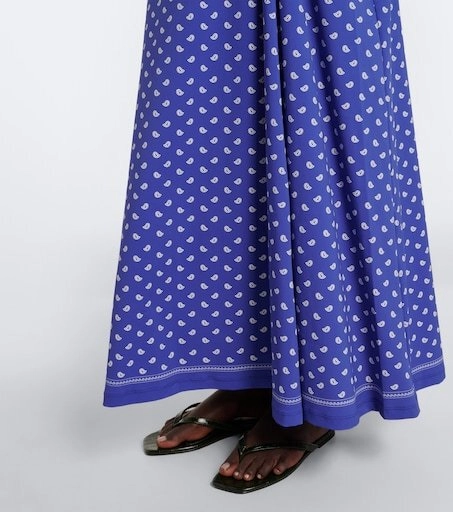 Christopher Esber Ruched Orbit Bandana Maxi Dress