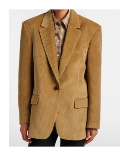 RÓHE Oversized Cotton Corduroy Jacket