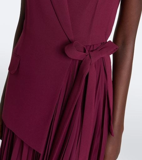 Simkhai Helena Crepe Midi Dress