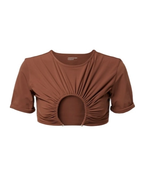 Christopher Esber Cutout Bikini Top - Brown
