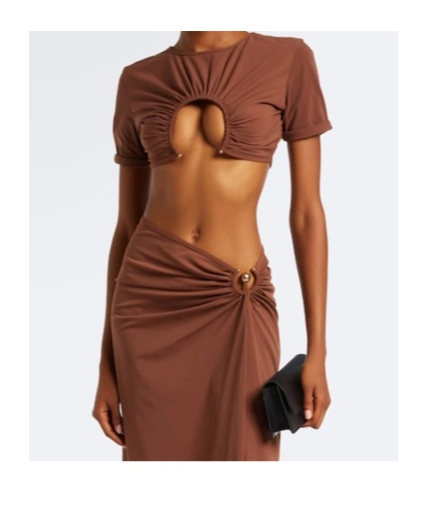 Christopher Esber Cutout Bikini Top