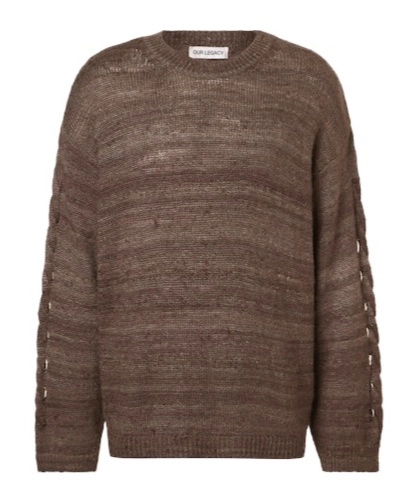 Our Legacy Loose Silk Knit Sweater