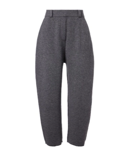 LISA YANG Wrenda Cashmere Barrel-leg Pants - Black