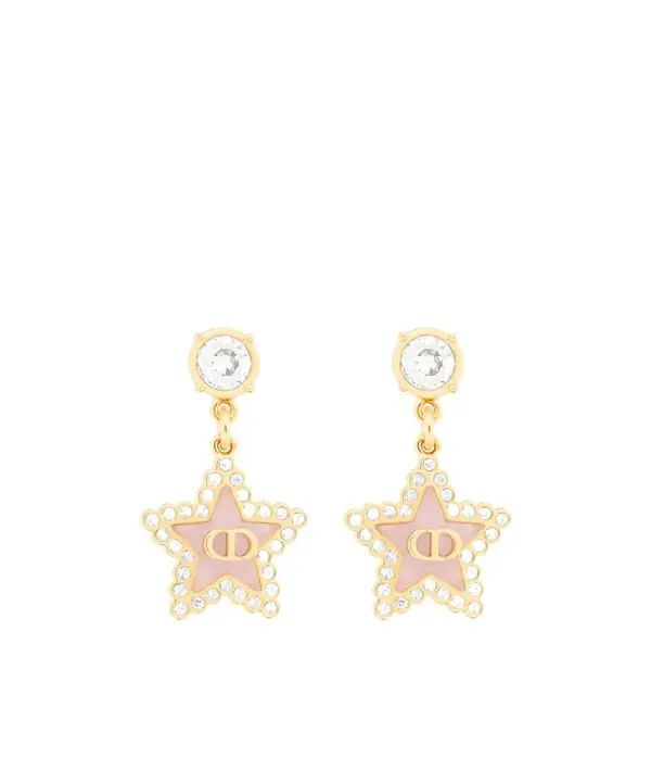 Dior Petit Cd Lucky Baroque Earrings