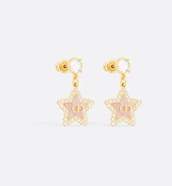 Dior Petit Cd Lucky Baroque Earrings