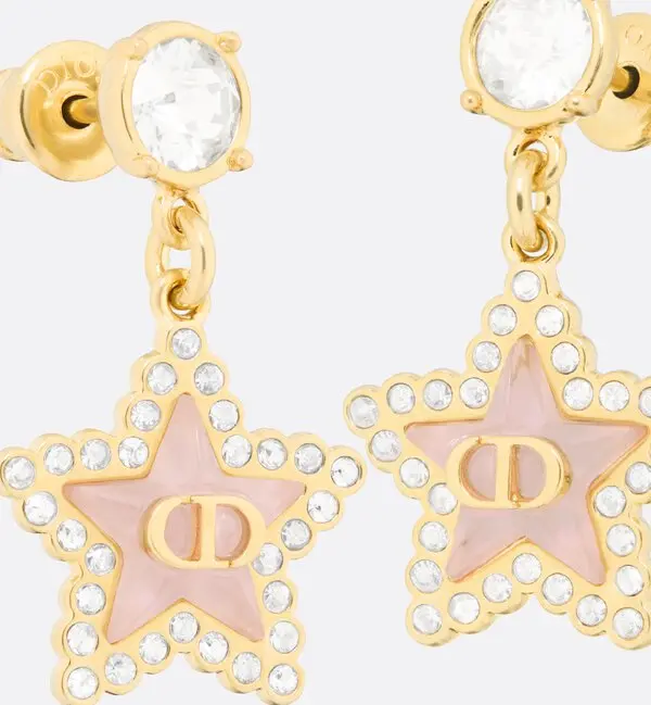Dior Petit Cd Lucky Baroque Earrings