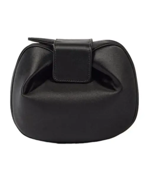 Gabriela Hearst Soft Demi Satin Clutch