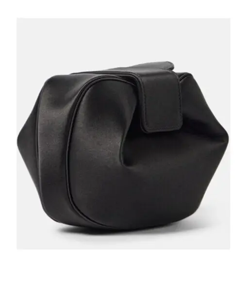 Gabriela Hearst Soft Demi Satin Clutch