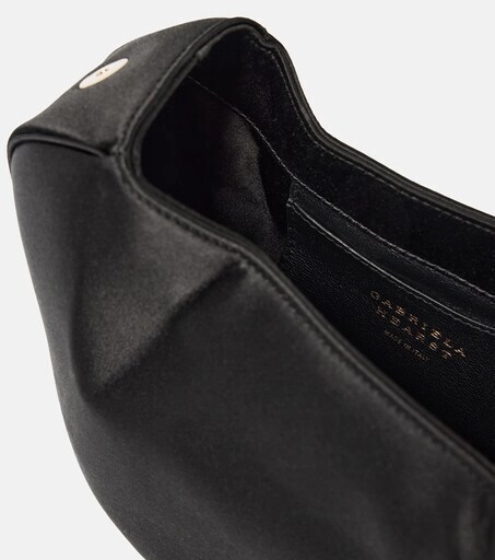 Gabriela Hearst Soft Demi Satin Clutch