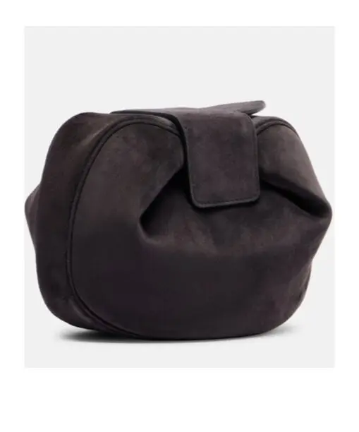 Gabriela Hearst Demi Suede Clutch