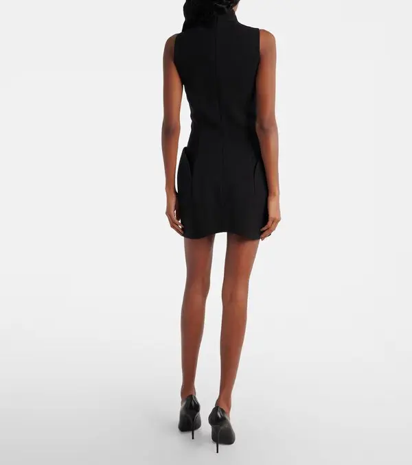 MUGLER Openwork Mini Dress