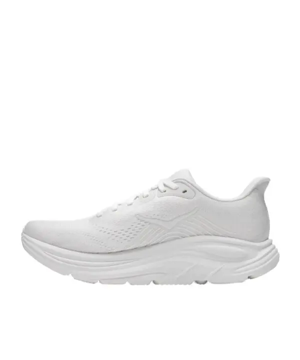 Hoka One One Clifton 11 Lace-up Sneakers - White