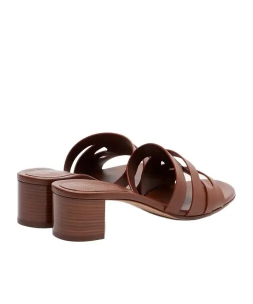 GIANVITO ROSSI Leather Mules