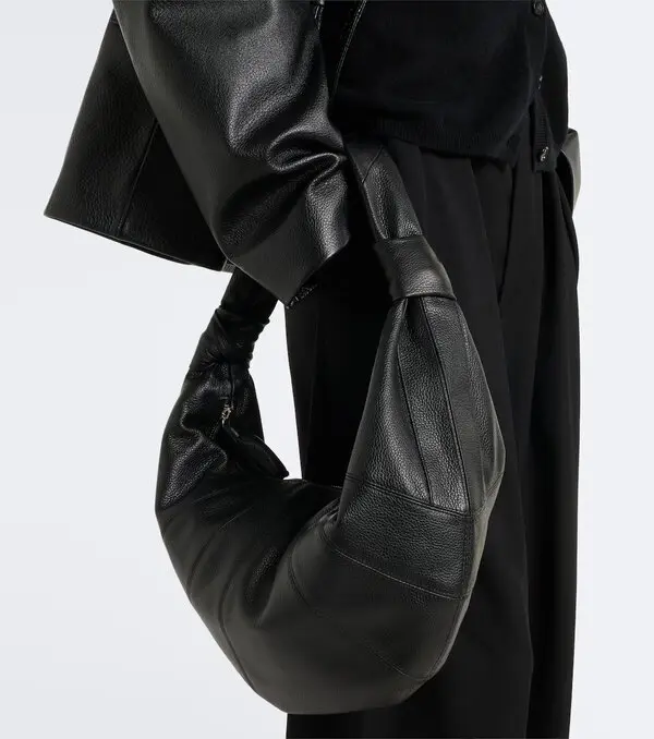 LEMAIRE Fortune Croissant Medium Leather Shoulder Bag