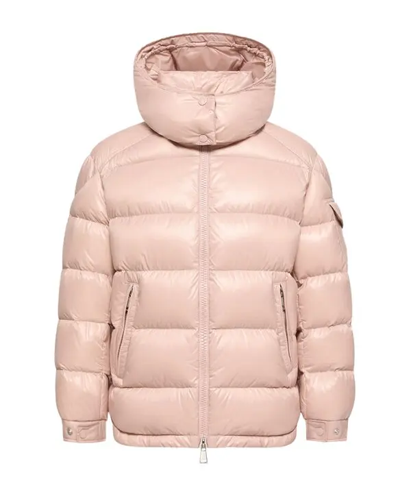 Moncler Long-sleeved Down Jacket - Powder